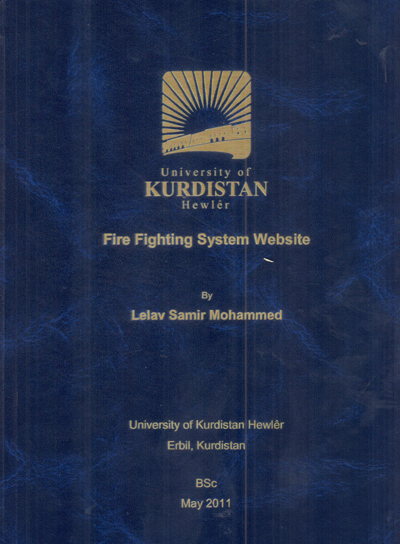 Fire fighting system website | UKH Library Catalog