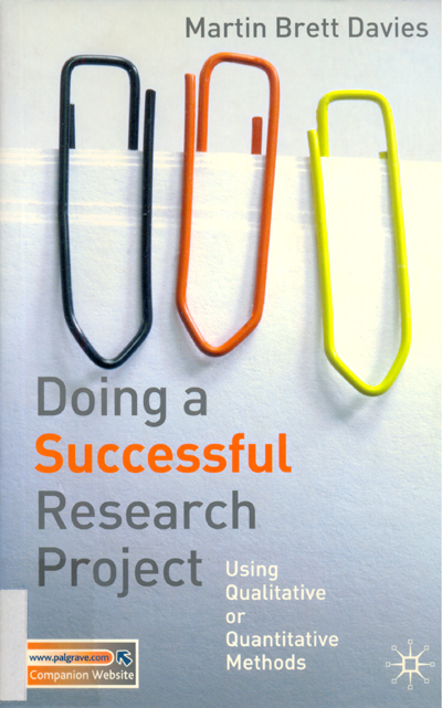 Doing a successful research project: | UKH Library Catalog